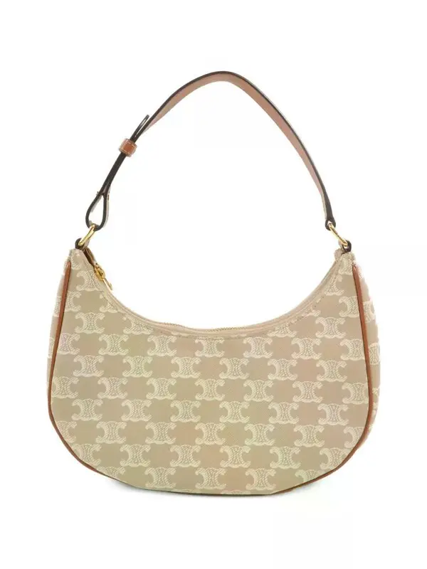 Celine Medium Ava Triomphe Shoulder Bag - Grey