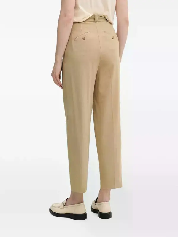 BENETTON Pleated Straight-leg Trousers