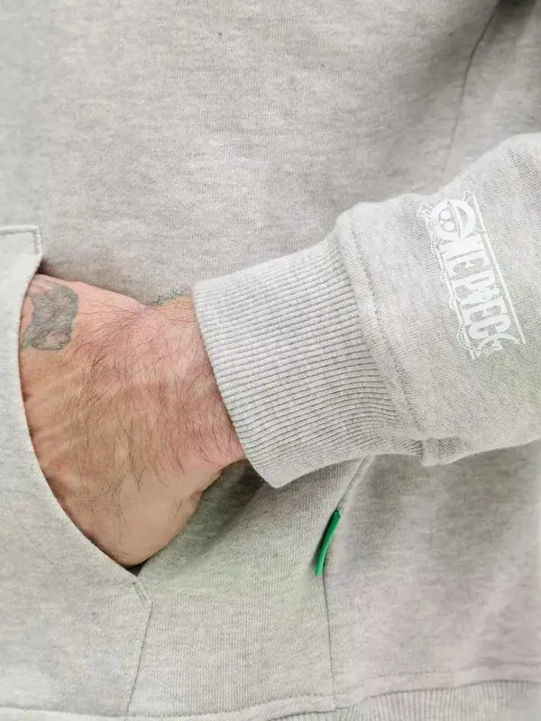 BENETTON Graphic Print Drawstring Hoodie