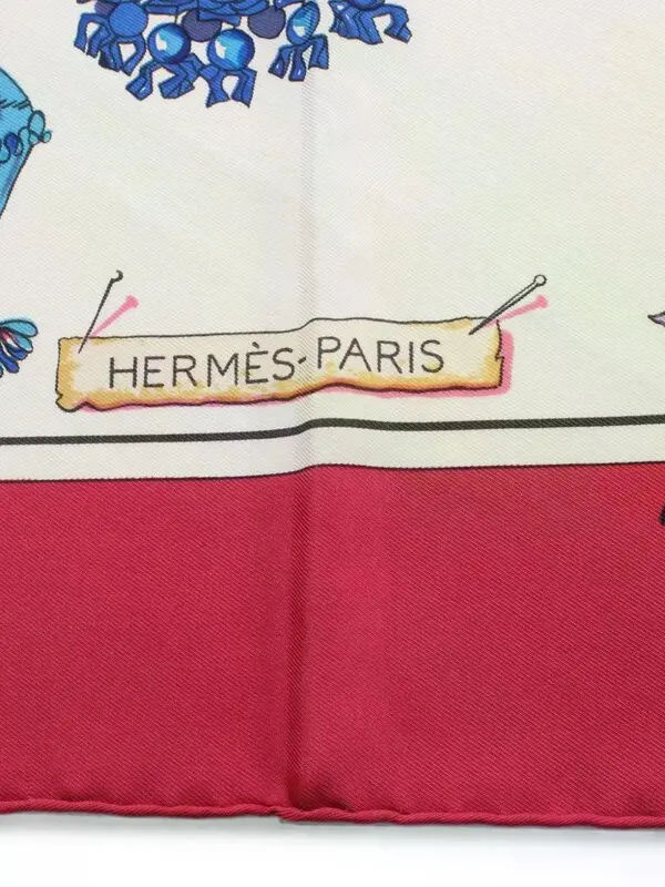 Hermès 90 Passementerie Scarf