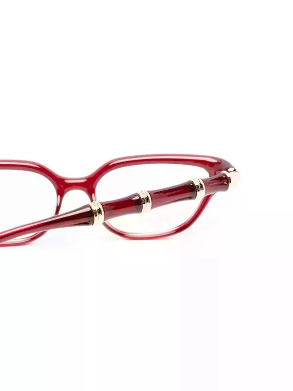 Gucci Bamboo Design Cat Eye Glasses