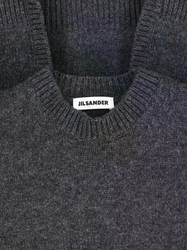 JIL SANDER Open-back Ribbed-trim Sweater
