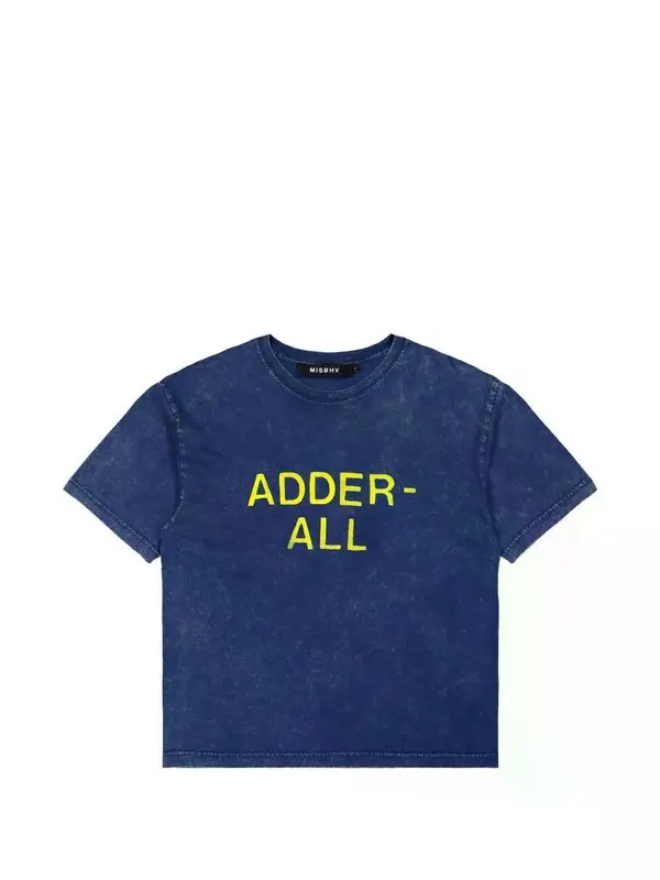 MISBHV Adder-all' Faded Effect T-shirt
