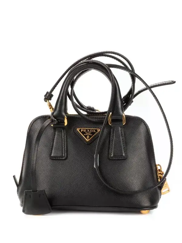 Prada Mini Promenade Tote Bag - Black