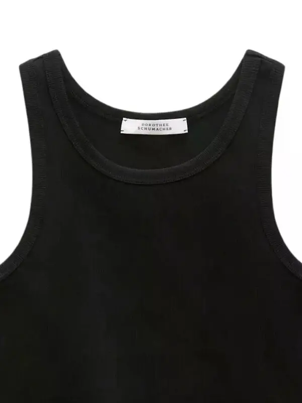 Dorothee Schumacher Ribbed Knit Tank Top