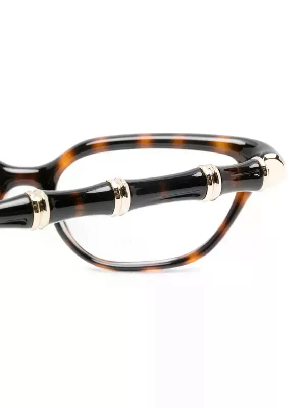 Gucci Bamboo-effect Cat Eye Glasses