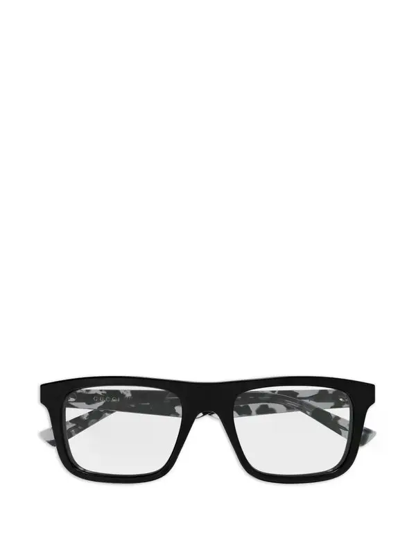 Gucci Rectangle Frame Glasses - Black