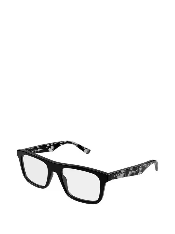 Gucci Rectangle Frame Glasses - Black