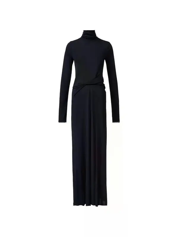 Fabiana Filippi Maxi Dress With Twist Detail - Blue