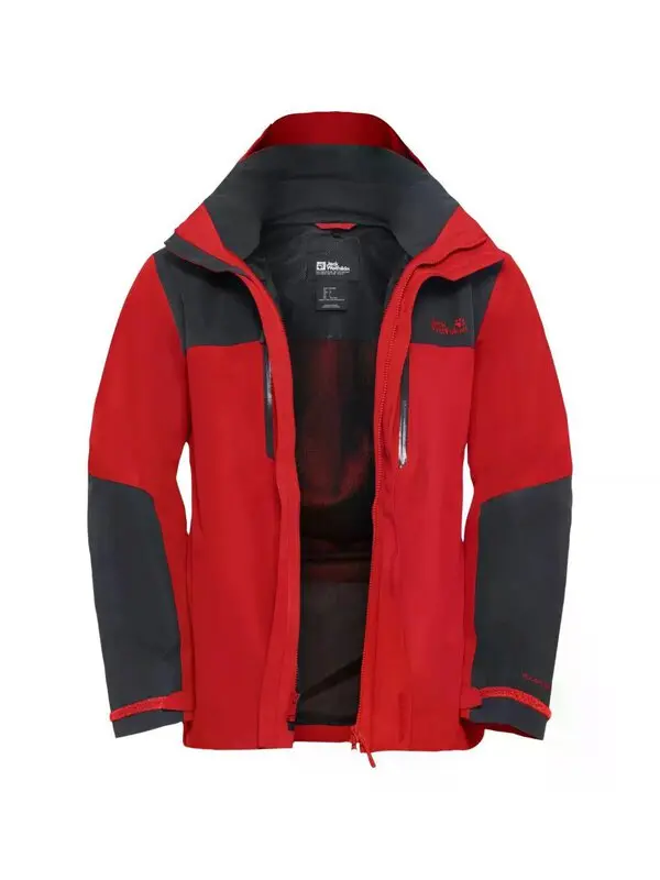 JACK WOLFSKIN Waterproof Hooded Trekking Jacket
