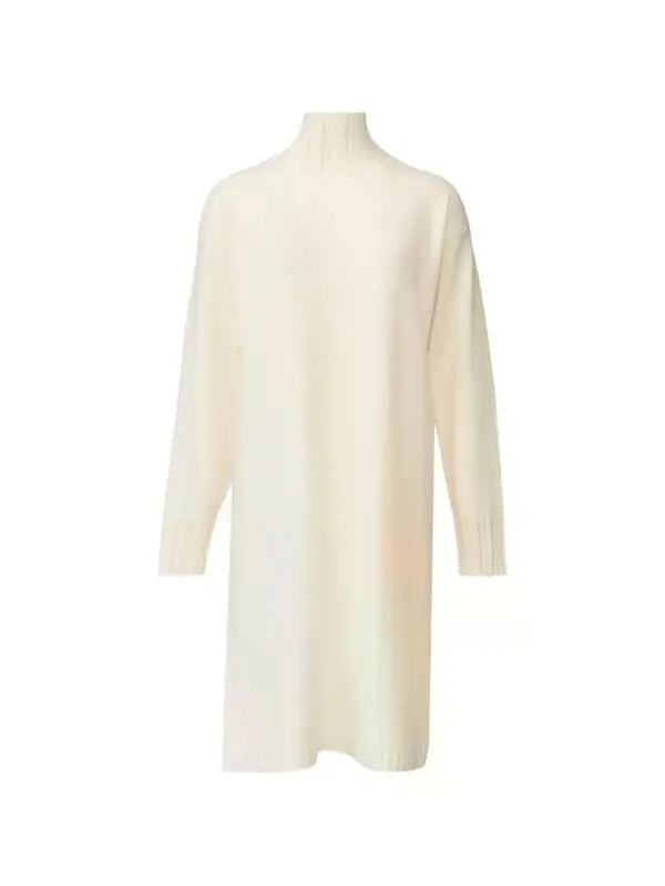 Fabiana Filippi Monili-chain High-neck Midi Dress - Neutrals