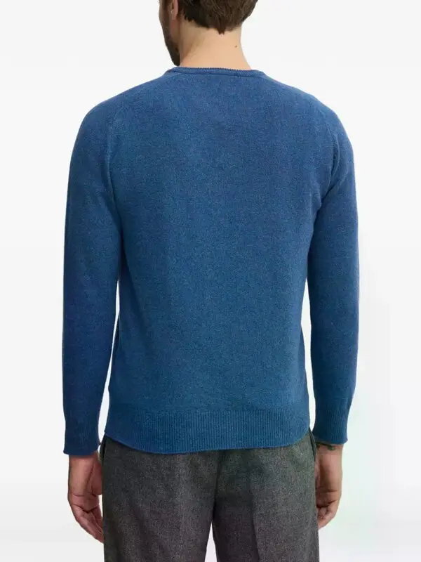 BENETTON V-neck Knitted Sweater