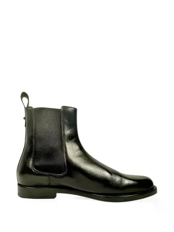 Valentino Garavani Studded Leather Chelsea Ankle Boots - Black