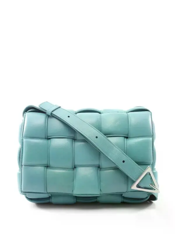 Bottega Veneta Padded Cassette Shoulder Bag - Blue