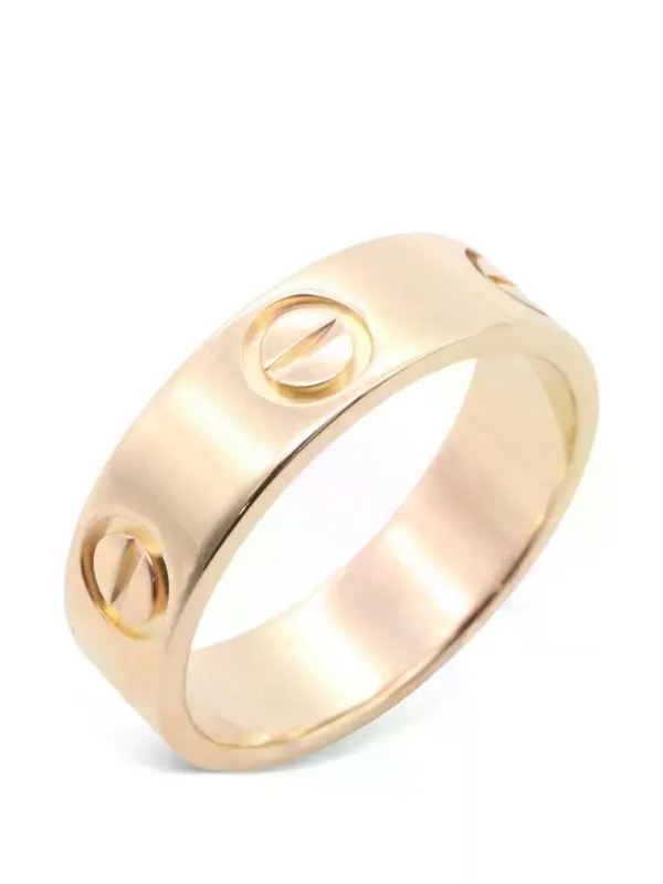 Cartier Love Ring In 18k Rose Gold - Pink