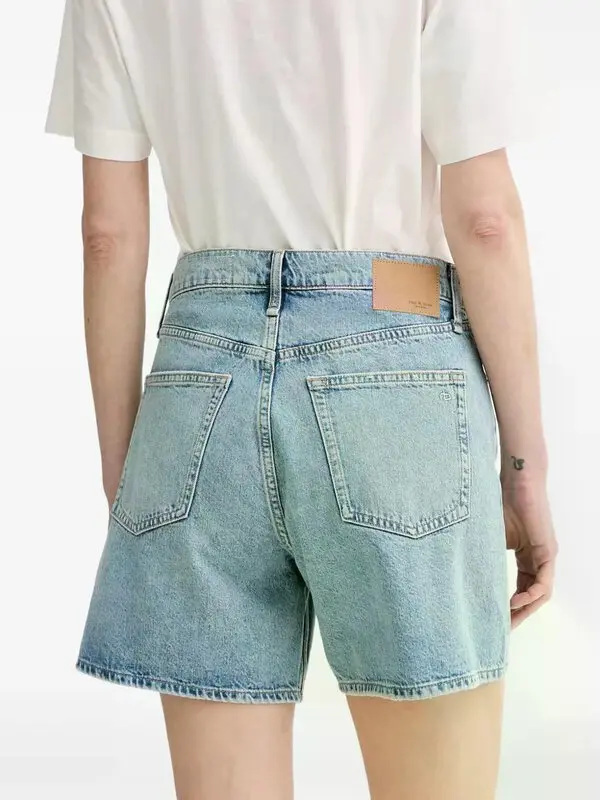 Rag & Bone Kaia Mini Shorts - Blue