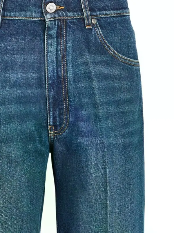 Stella McCartney Pressed-crease Straight-leg Jeans