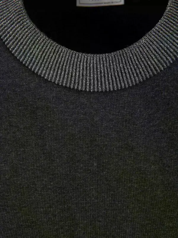 Peserico Embellished-trim T-shirt