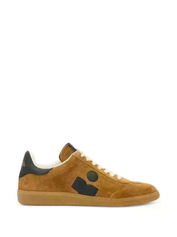 Isabel Marant Étoile Bryce Logo-patch Sneakers - Brown
