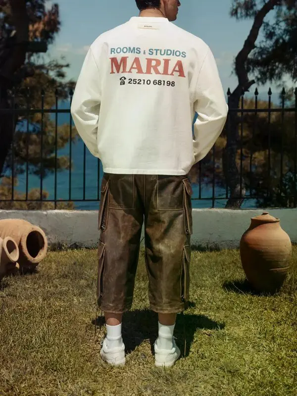 ROUGH. Long-sleeve T-shirt With Button Detail