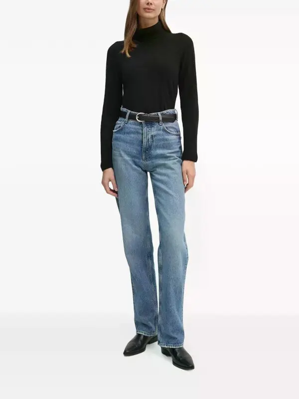 BENETTON Raglan Sleeve Roll Neck Sweater