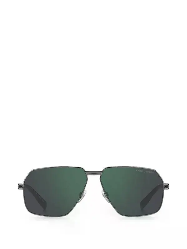 Marc Jacobs Geometric Frame Metal Sunglasses - Grey