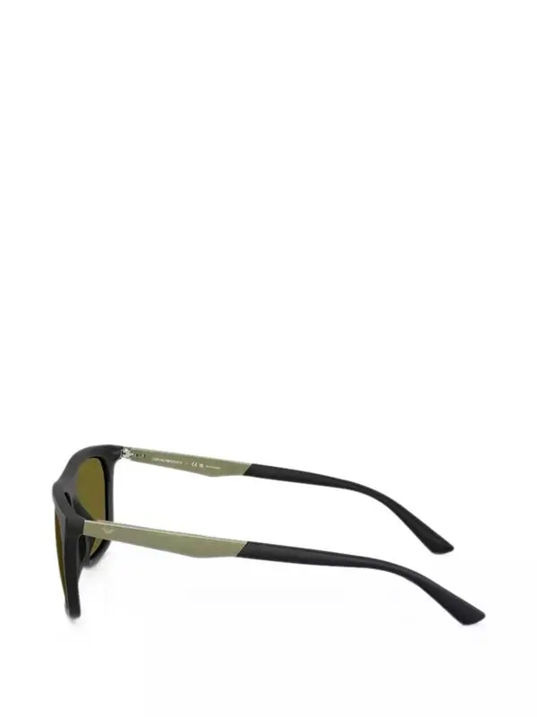 Emporio Armani Rectangle Frame Sunglasses