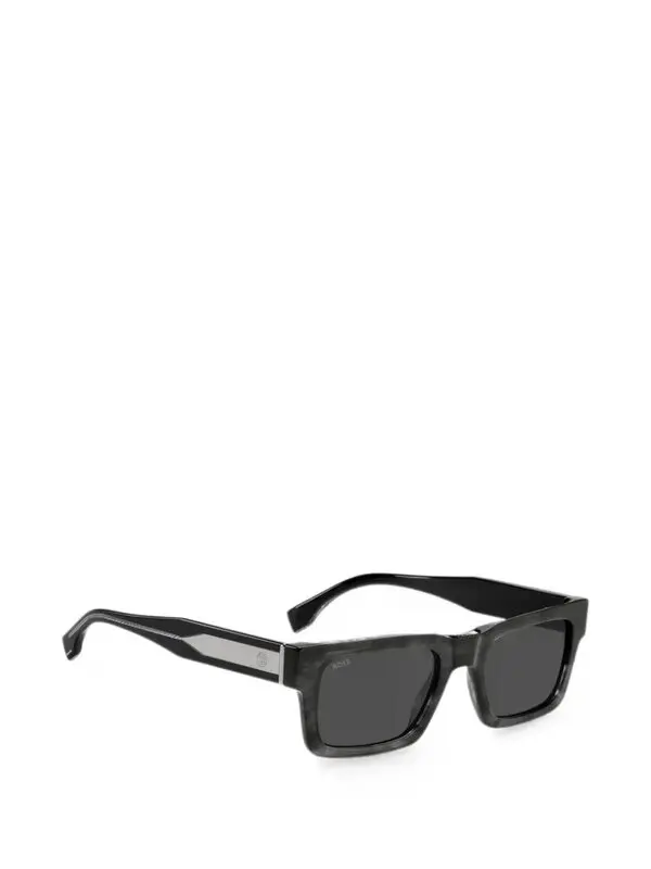 BOSS Rectangle Frame Sunglasses