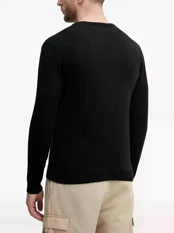 BENETTON Fine Knit V-neck Sweater
