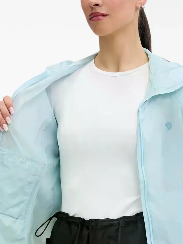 Fjallraven Logo-motif Hooded Jacket