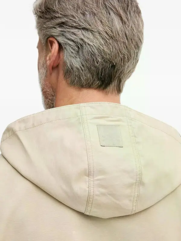 BENETTON Hooded Patch-pocket Jacket