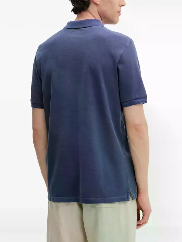 Marc O'polo Logo-embroidered Piqué Polo Shirt