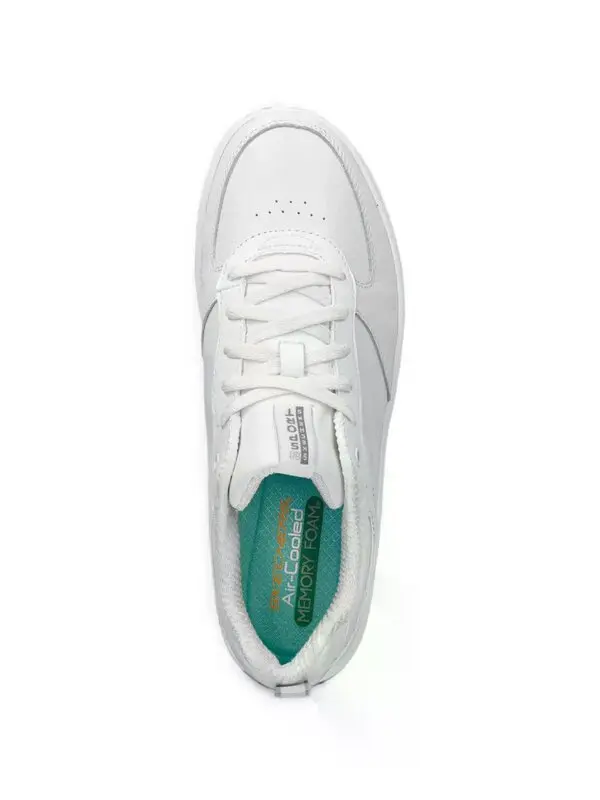 Sketchers Logo Embossed Low-top Sneakers
