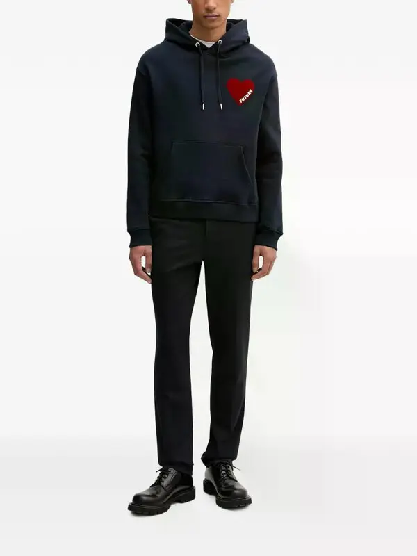 From Future Heart Patch Drawstring Hoodie
