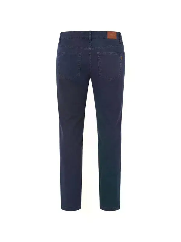 SIVIGLIA Slim-fit Gabardine Trousers - Blue
