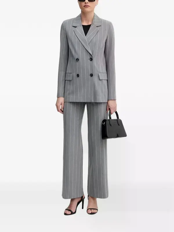 BENETTON Pinstriped Wide-leg Trousers