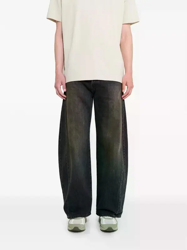 SSSTEIN Deformation Wide-leg Jeans