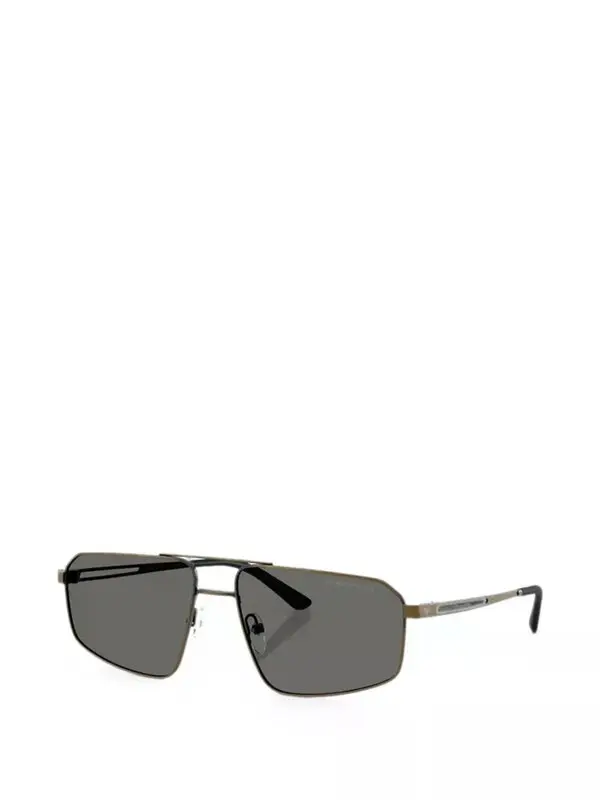 Emporio Armani Geometric Frame Sunglasses