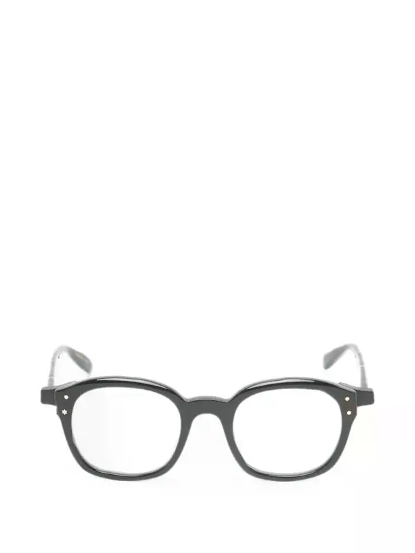 MASAHIRO MARUYAMA Geometric Frame Eyeglasses - Black