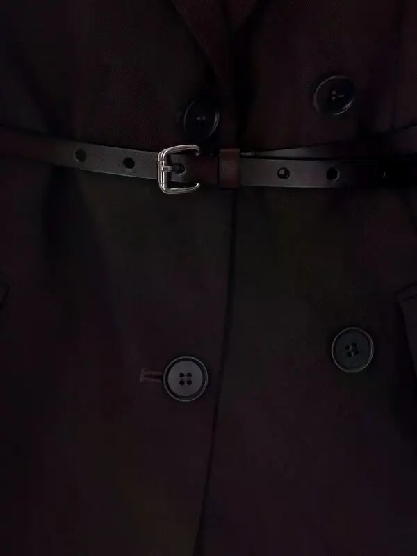 P.a.r.o.s.h Belted Double-breasted Blazer