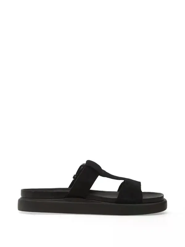 Clarks Buckle-fastening Suede Sandals