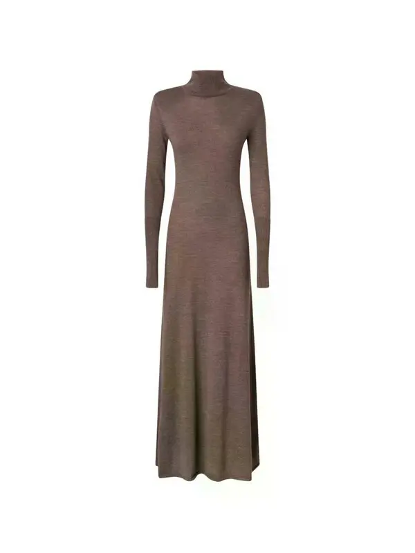 Pinko Fine-knit Roll-neck Dress