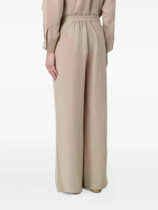 HANITA Embroidered Palazzo Pants