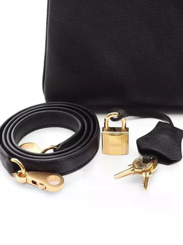 Hermès 25 Kelly Togo-leather Tote Bag - Black