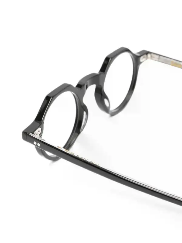 LESCA Yoga Round-frame Eyeglasses