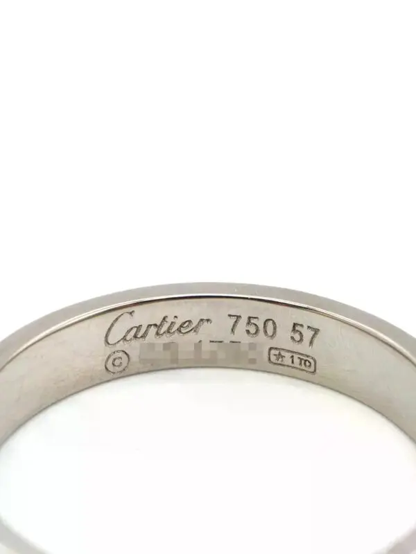 Cartier 18k White Gold Love Ring