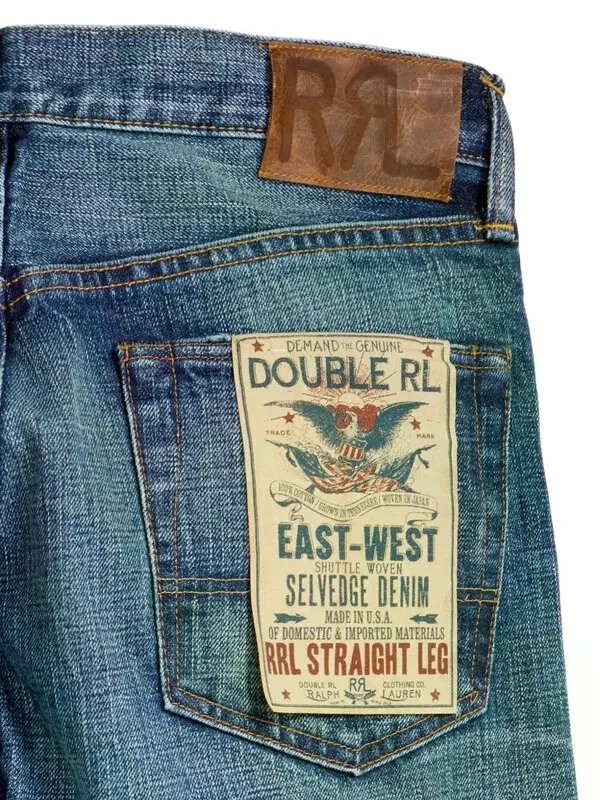 Ralph Lauren Selvedge Straight-leg Jeans