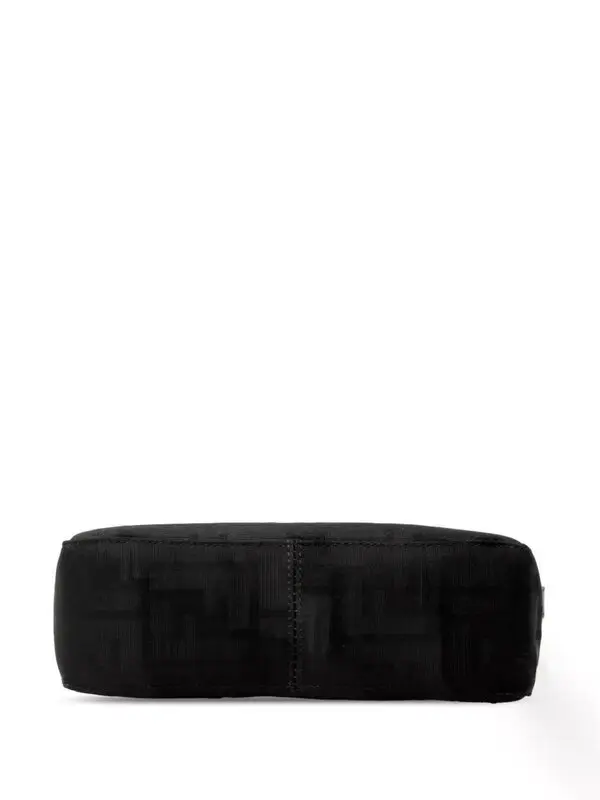 Fendi Zucca Canvas Pochette Shoulder Bag