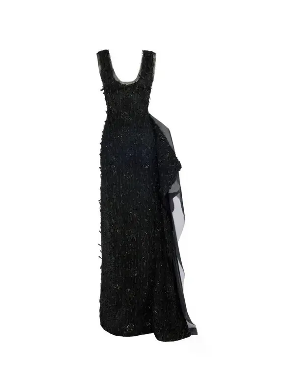 A.W.A.K.E. Mode Embellished Maxi Dress