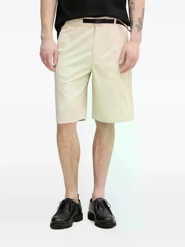 BENETTON Belted Shorts With D-ring Detail